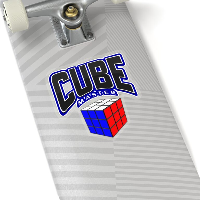 Rubik's Cube Stickers - Cool Cube Merch