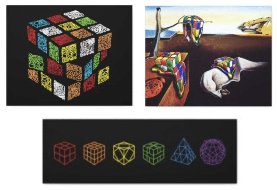 Rubik's Cube Art And Wall Decor - Cool Cube Merch