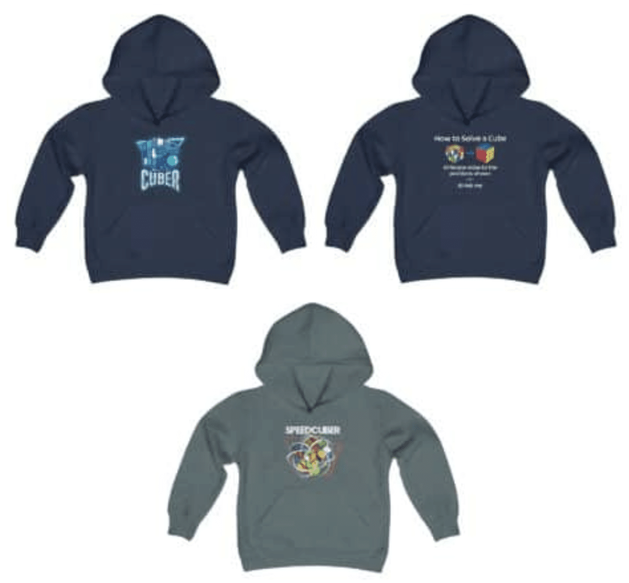 Rubik's Cube Hoodies And Sweatshirts - Cool Cube Merch